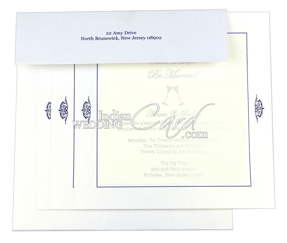 D-6646, White Color, Shimmery Finish Paper, Designer Multifaith ...