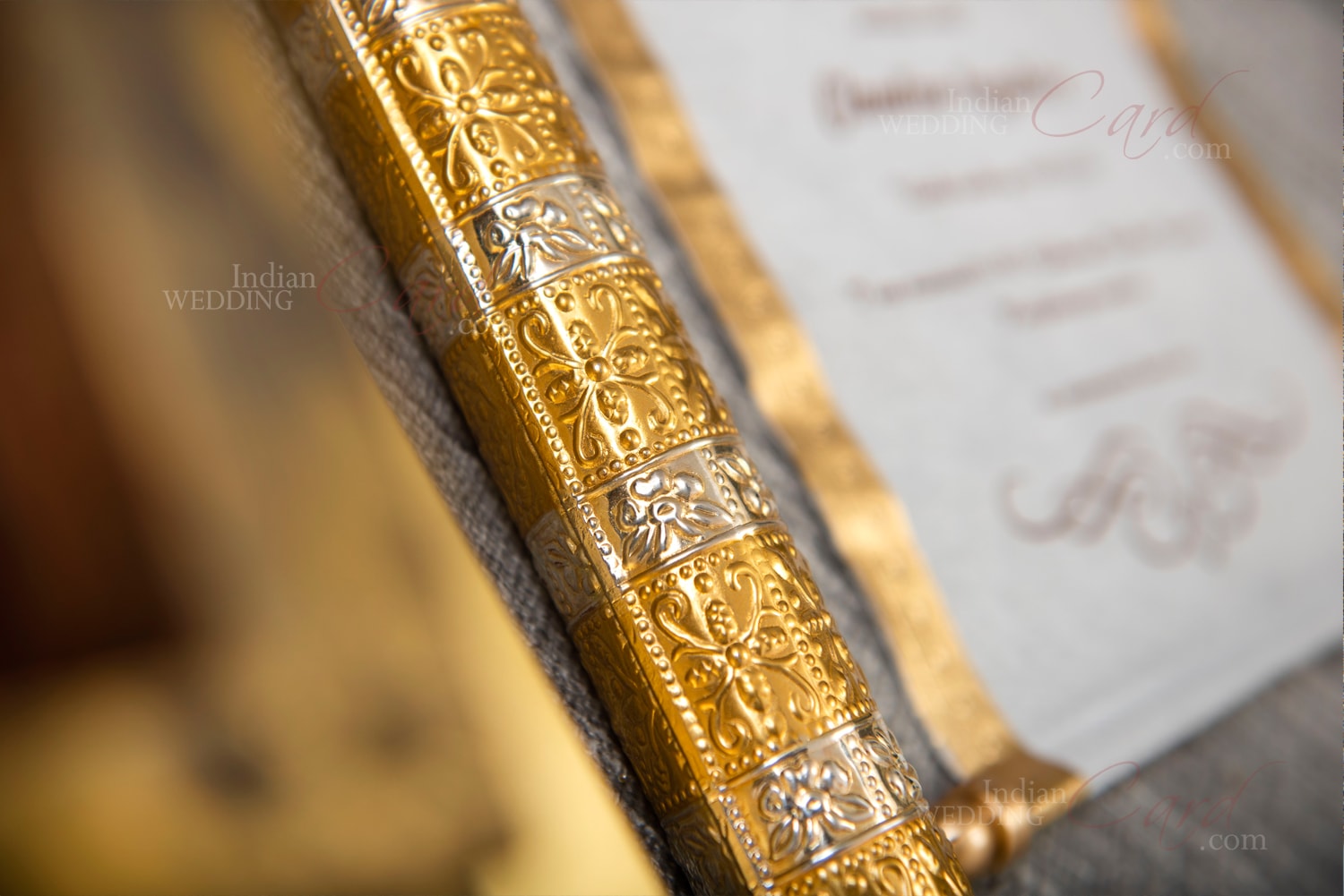 S950, Gold Color, Scroll Invitations, Jewish Invitations, Box Scrolls ...
