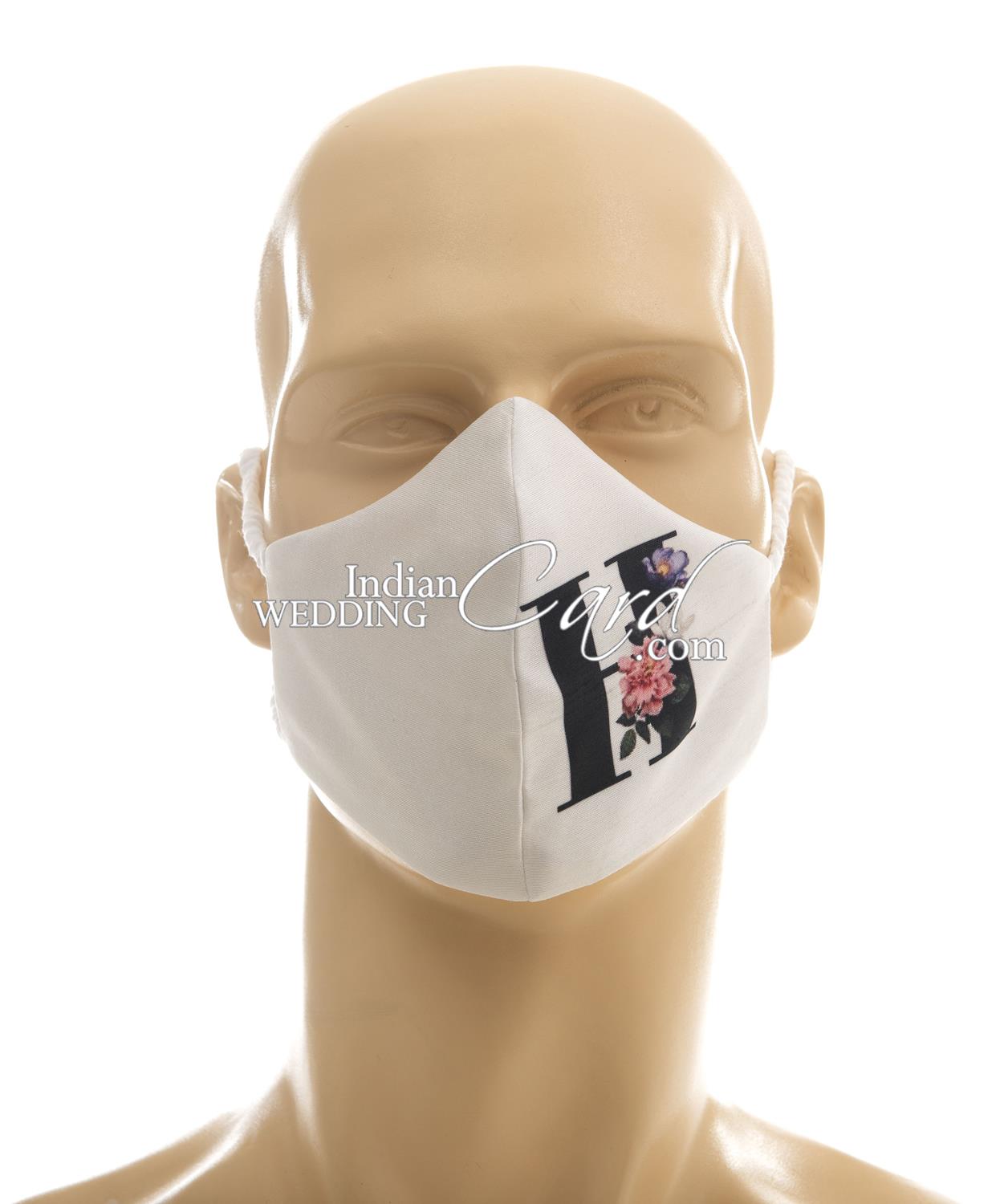 3 layer cotton cloth mask with customizable digital printing - MASK96